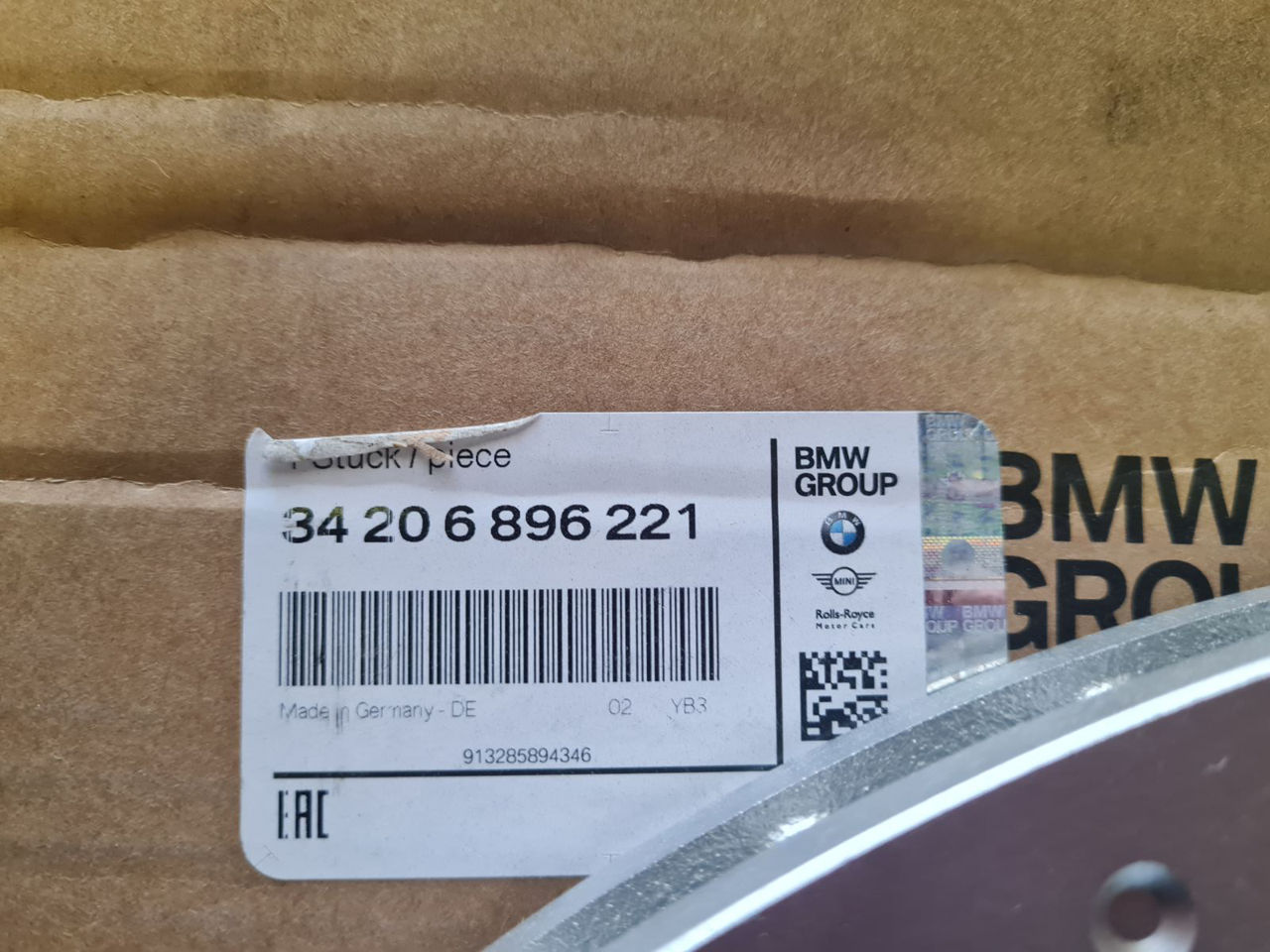 Piese sistem de franare BMW M Performance