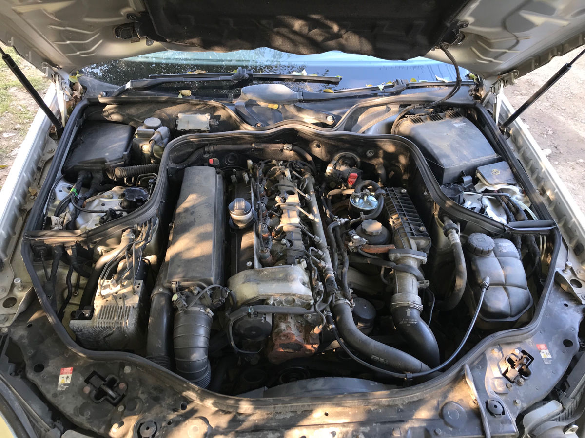 Cutia mercedes motor mercedes om647 2.7 cdi motor w211 stare ideal 151 ...