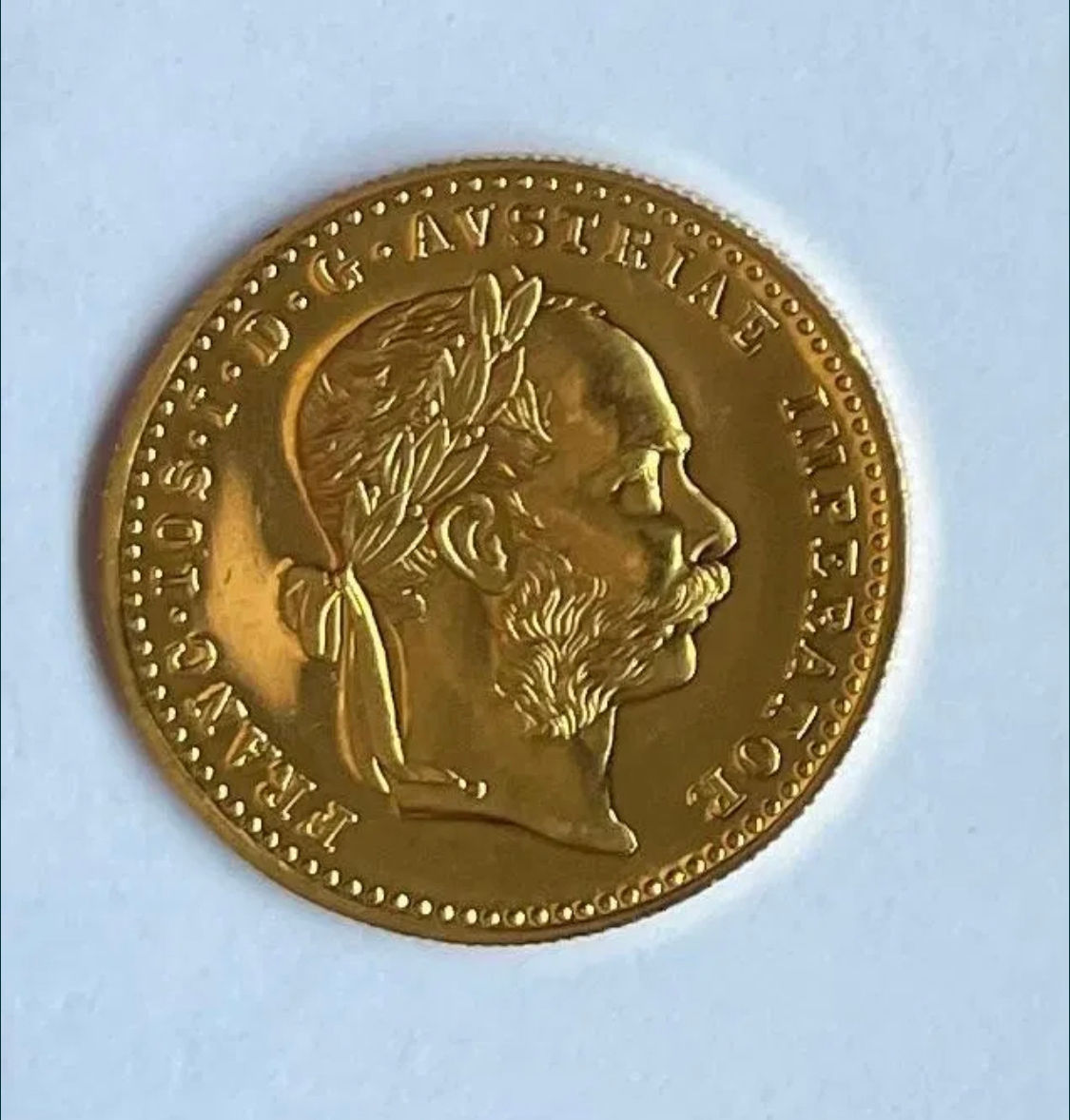 Vând Monede aur-Franz Joseph-1915-Galben mic: 3.49 grame moneda.