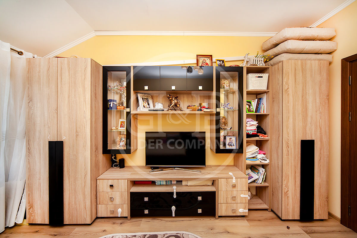 sectorul Botanica Apartament mobilat cu 1 cameră 37 m2 str. Cuza Vodă