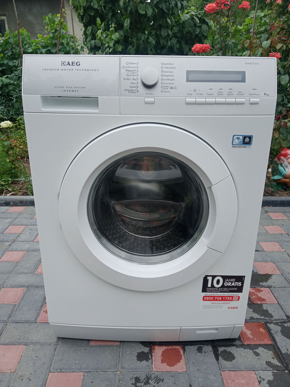 AEG.Inverter motor.8KG