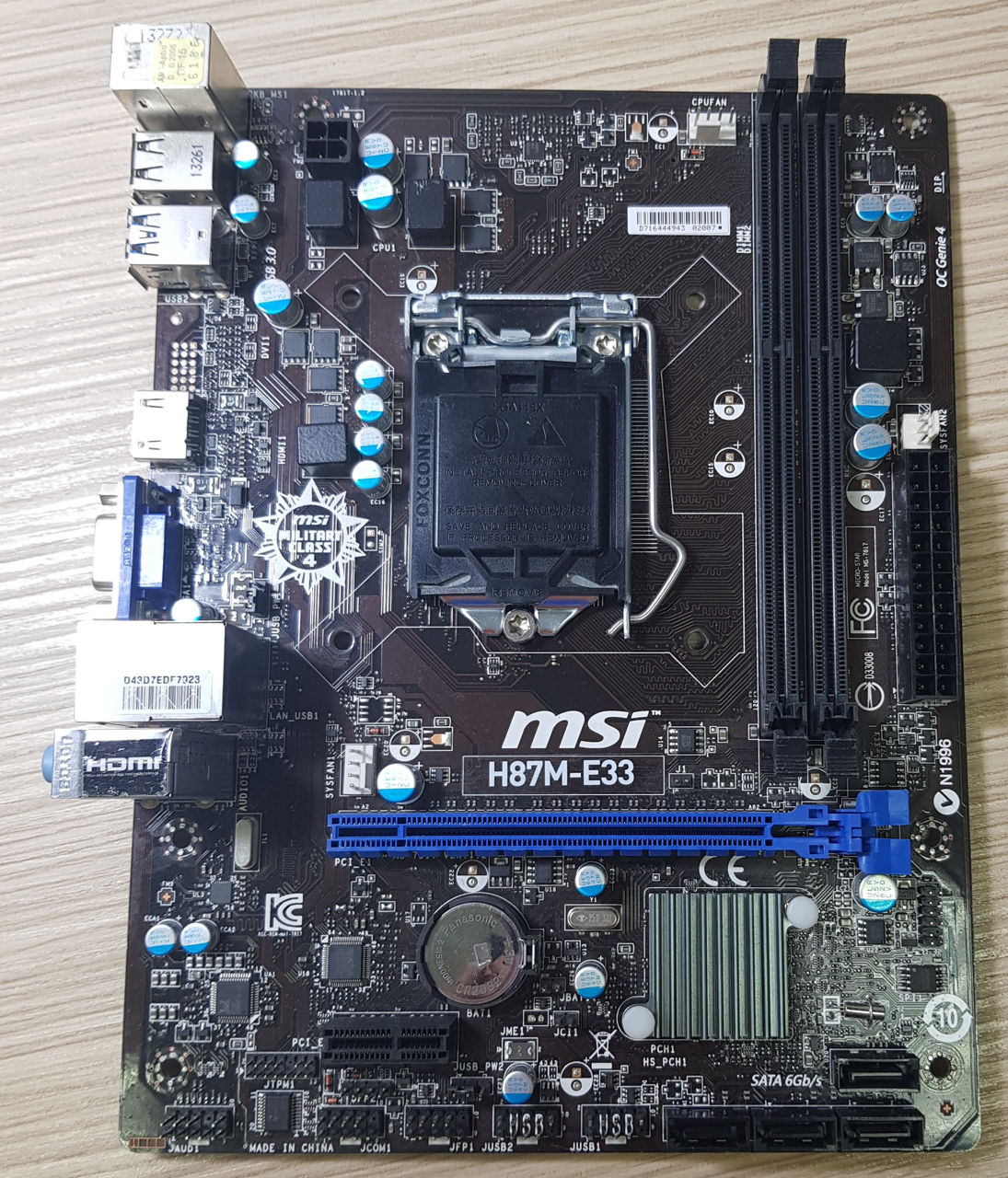 MSI H87M-E33 socket 1150