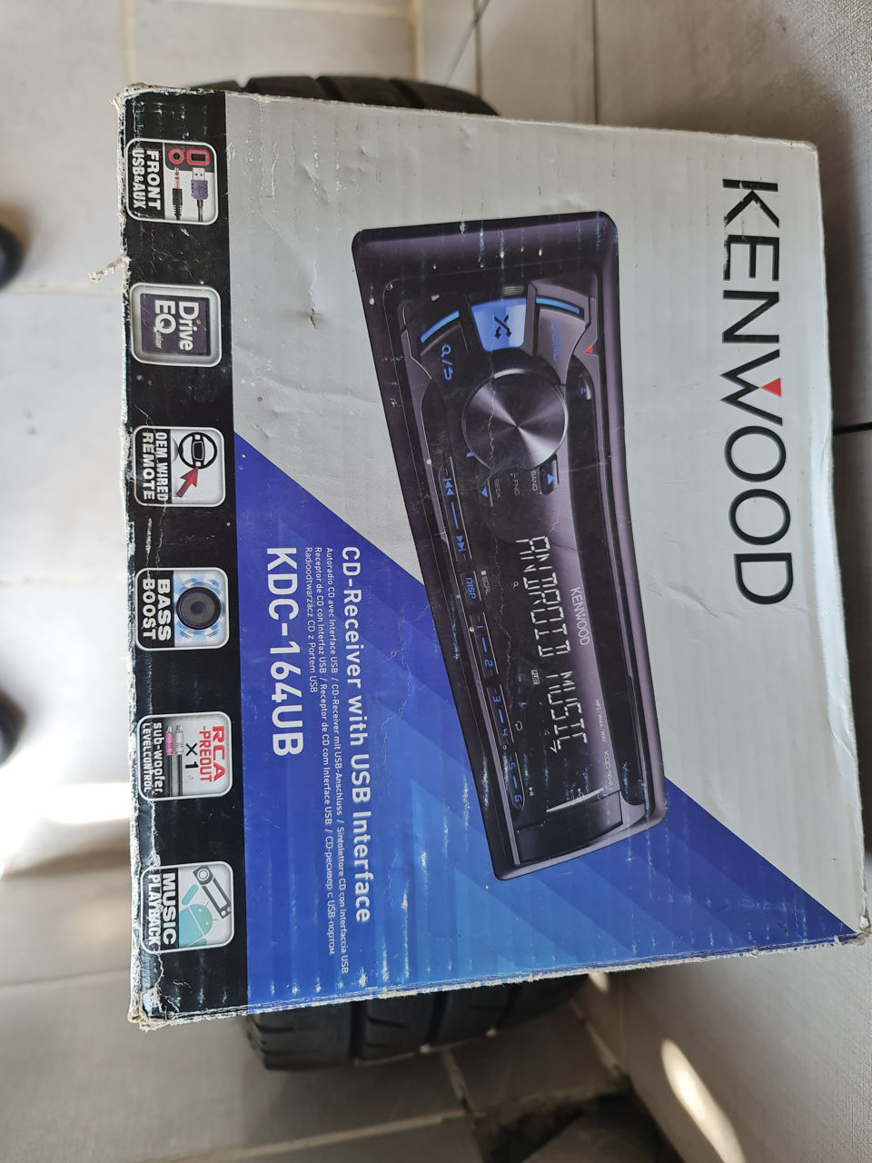 Магнитола Kenwood новая оригинальная