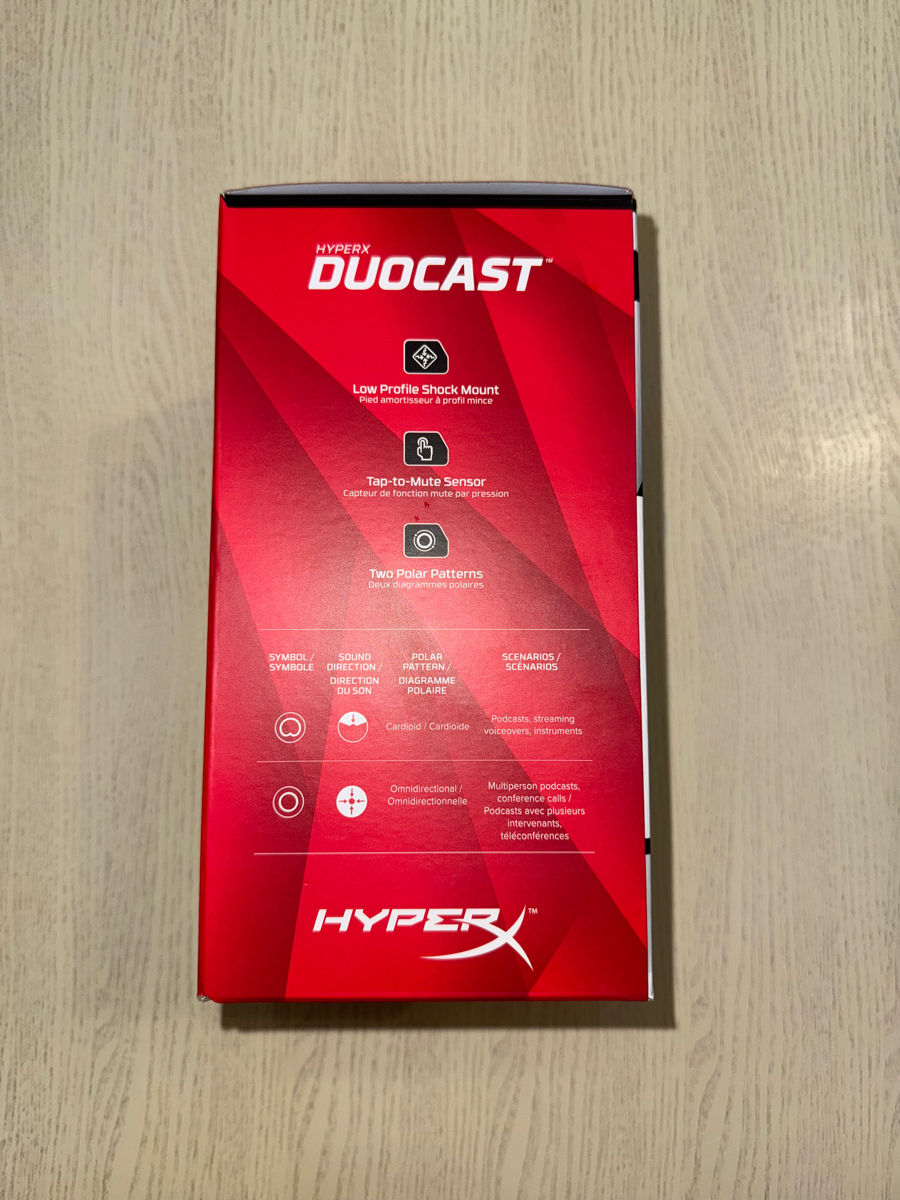 Vand HyperX DuoCast, pret discutabil