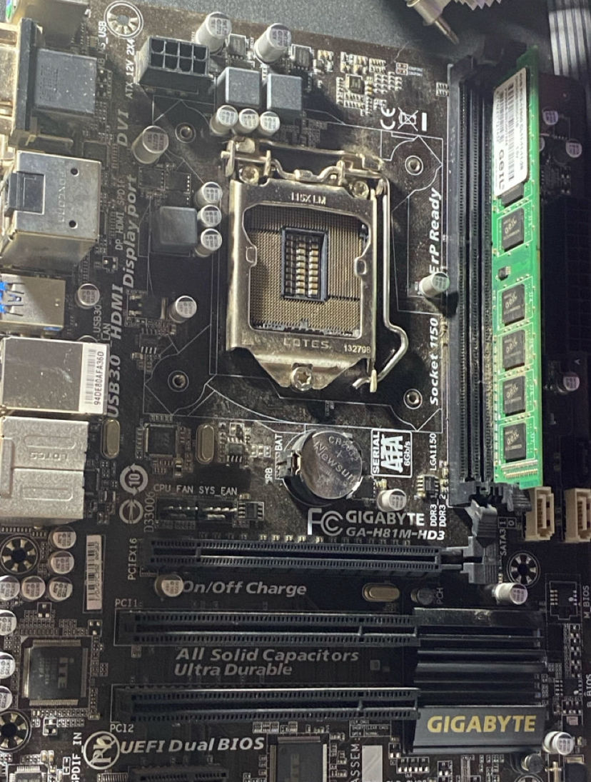 Материнская Плата Gigabyte Ga-h81m-hd3 Socket 1150