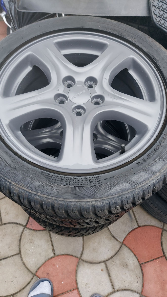 Se vind jante +caucucuri 16 subaru