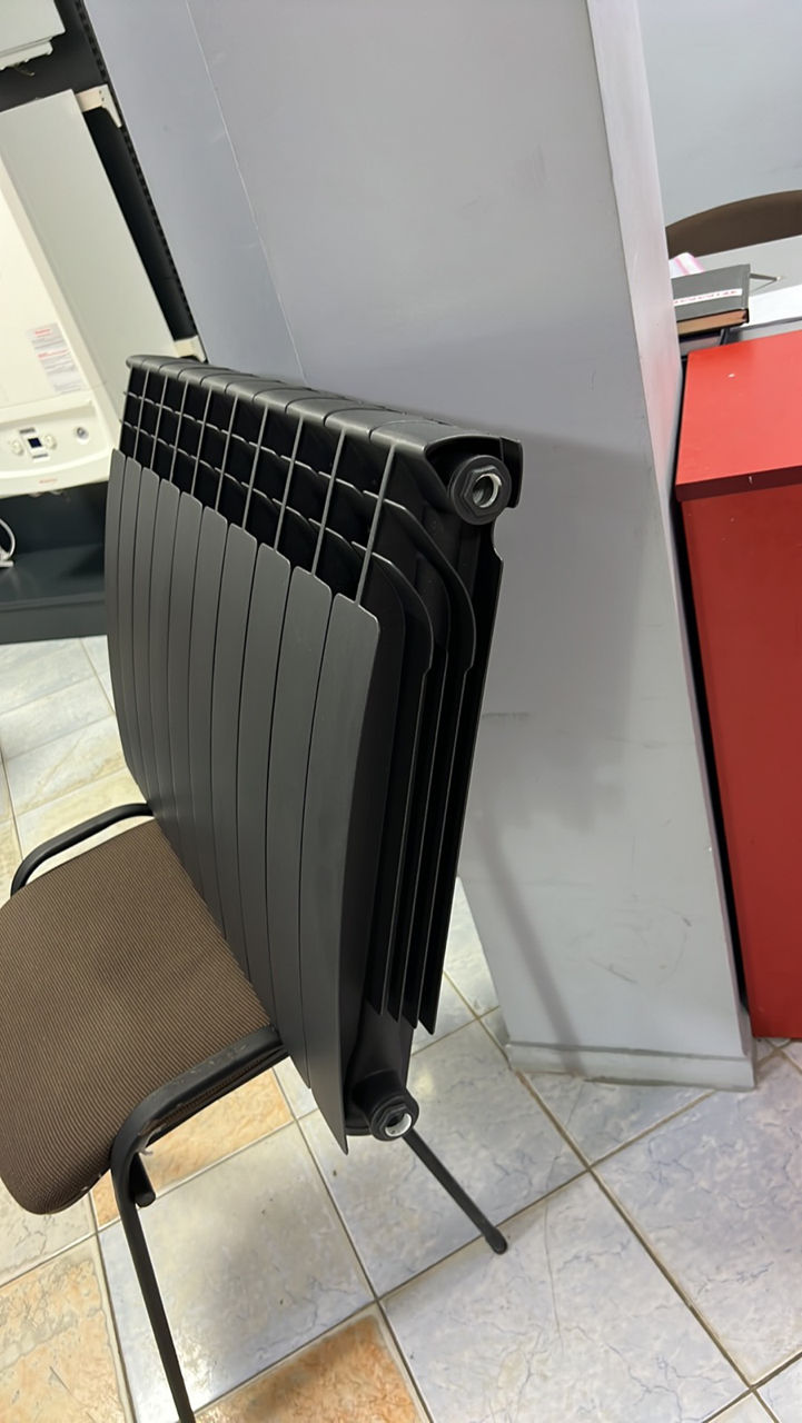 Radiatoare aluminiu Anthracit negre Verticale Înalte