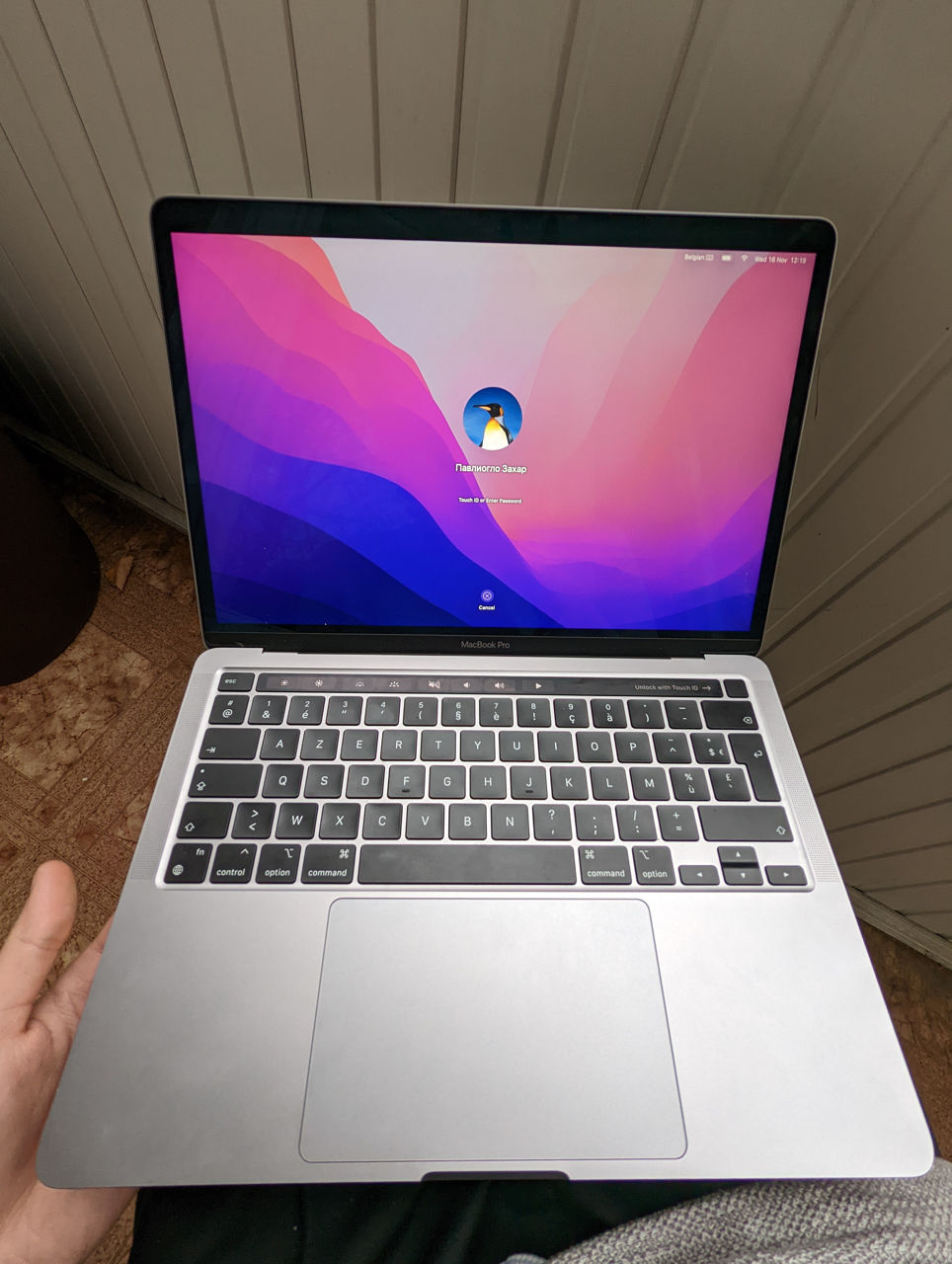 Apple MacBook Pro m1 toucbar
