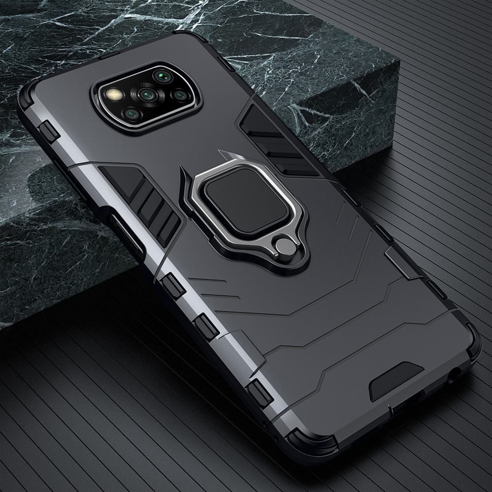 Чехол бампер противоударный и стекла защитные для Xiaomi