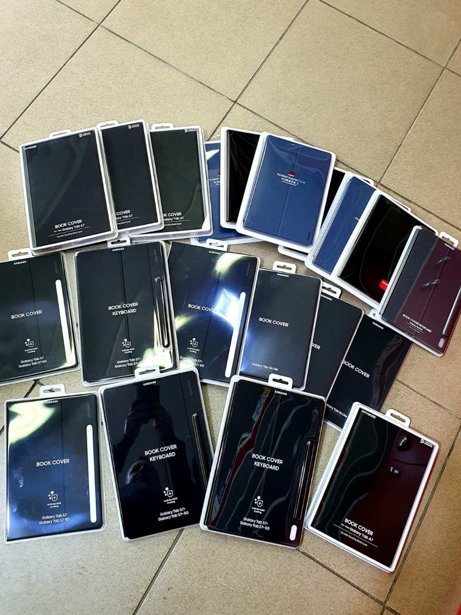 Оригинальные чехлы Samsung Tab S8.S7.S8+;S7FE.S7+;A8.A7Lite. Ipad 7,8,9 Generation. Ipad Pro 12,9"