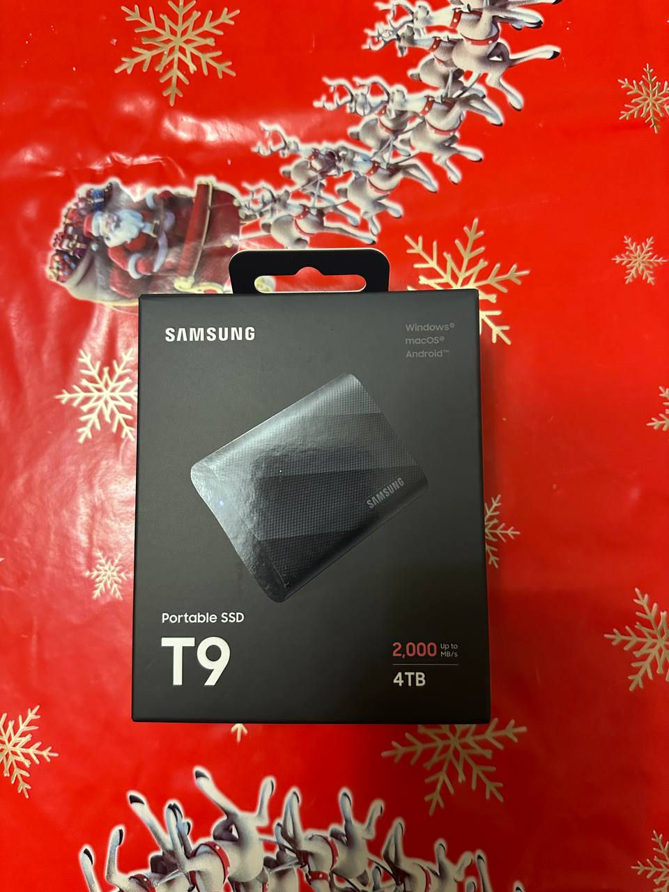 Samsung T9 4tb SSD