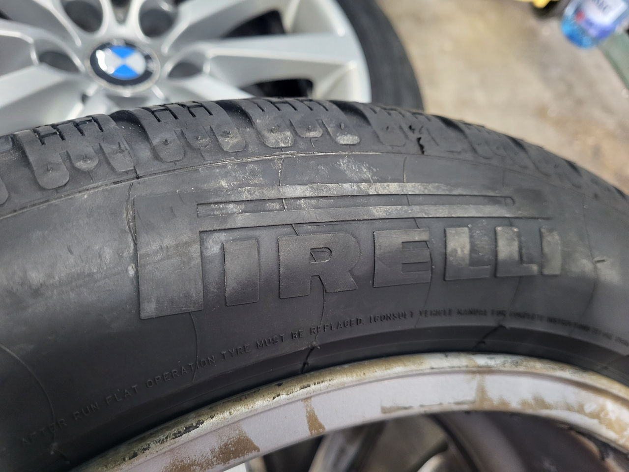 Jante BMW R18 5x120 & anvelope Pirelli 245 45 18