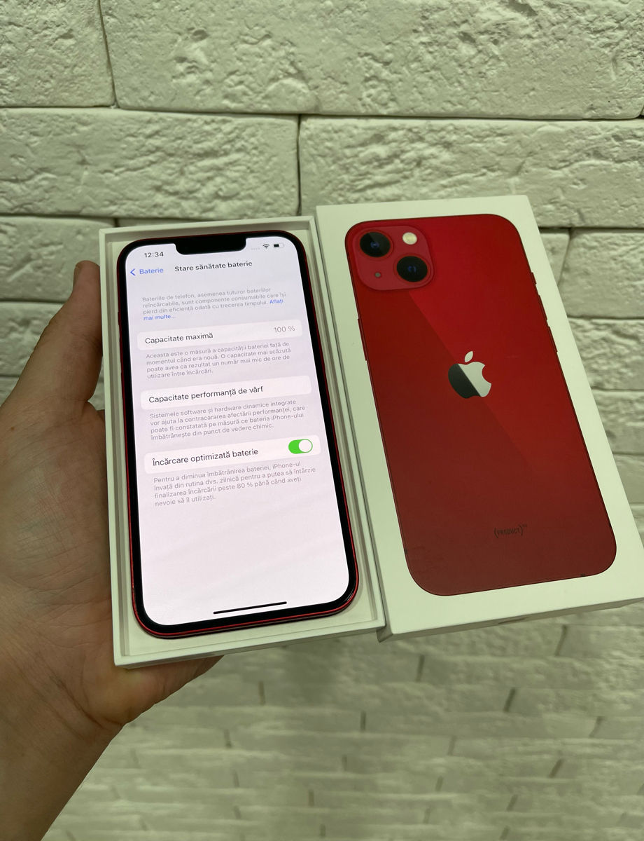 Iphone 13 128 GB RED Garanție 2 Ani