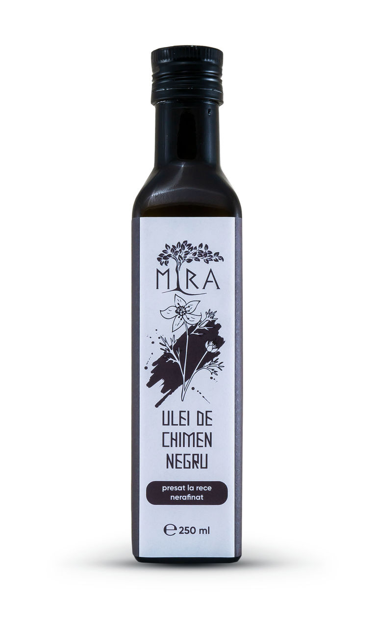 Масло черного тмин / ulei de chimen negru, presat la rece nerafinat 250ml