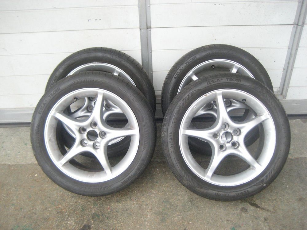 5x100 R16 - 195/55 R16