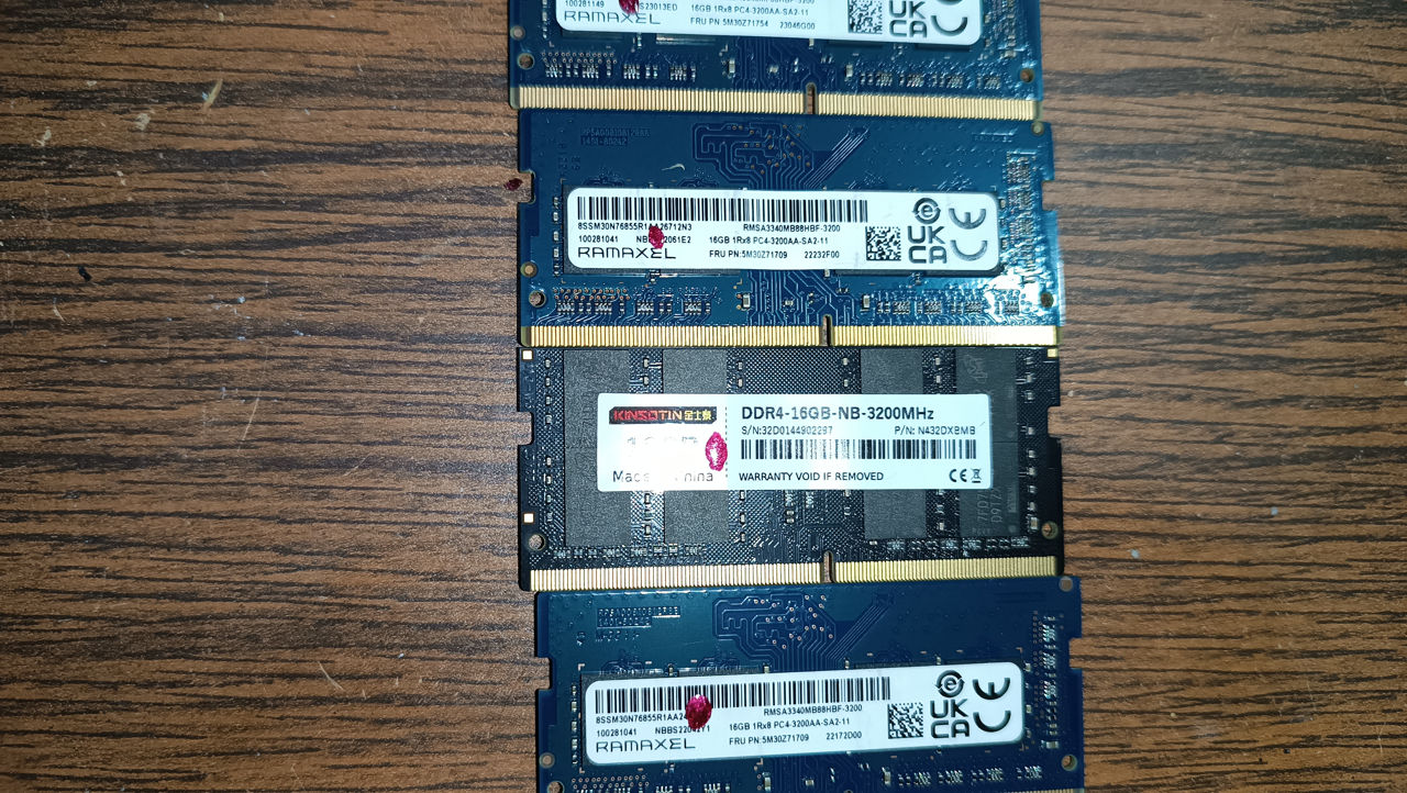 Memorii Ram notebook DDR 3, DDR 4, 2 gb, 4 gb, 8 gb, 16 gb(2133, 2400, 2666, 3200 mhz)