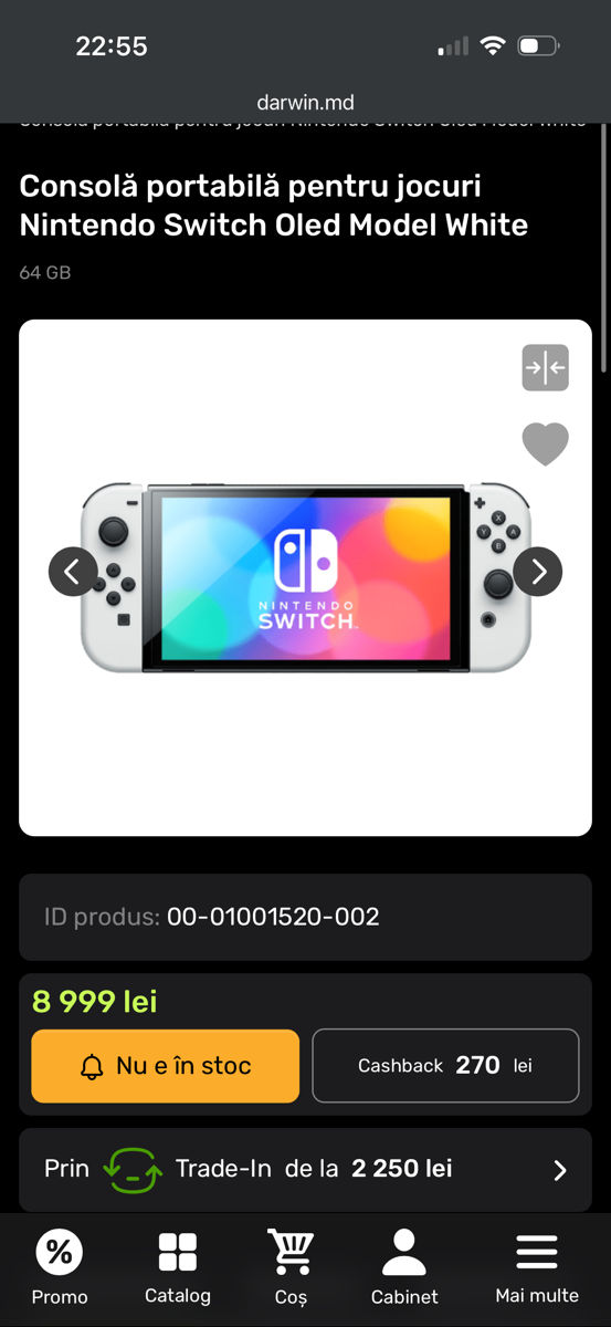 Vand & Schimb Consola portabila Nintendo Switch Oled | Noua + Accesorii ...