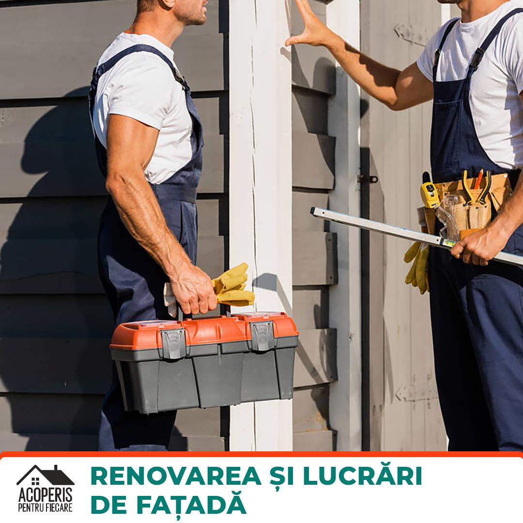 Renovarea și lucrări de fațadă