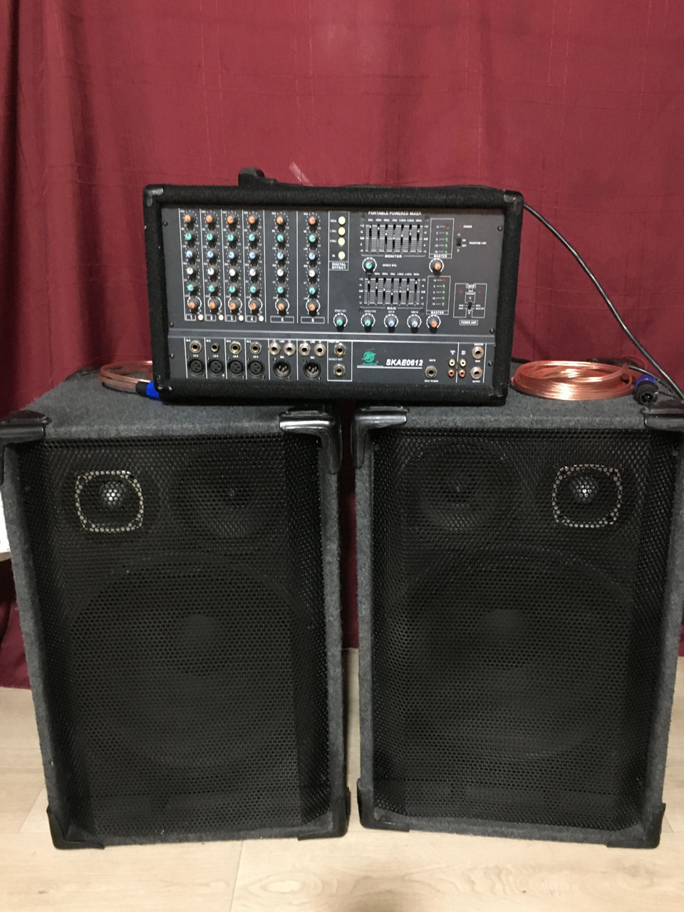 Boxe Cu Mixer Amplificator 7000 Lei boxe-cu-mixer-amplificator-7000-lei