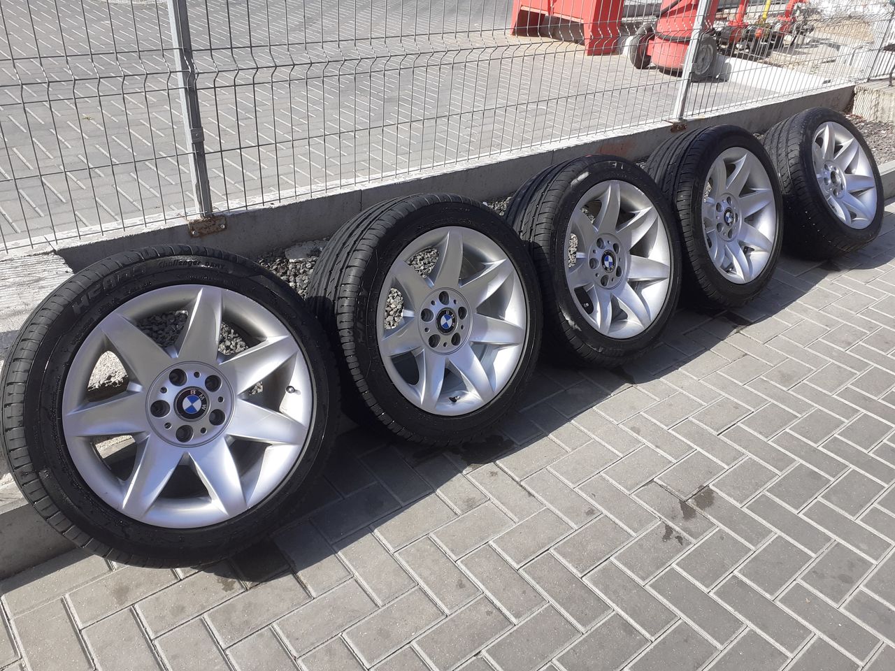 Original bmw style 81 5 buc, cu cauciucuri noi