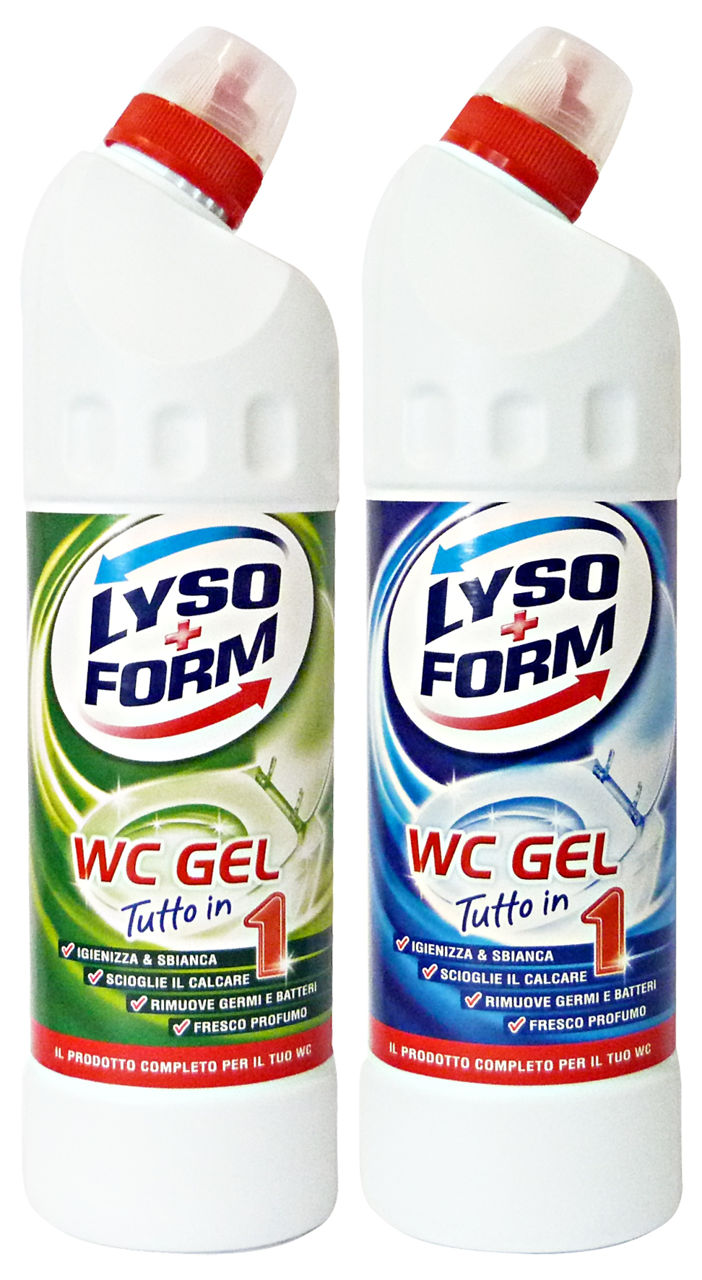LysoForm WC GEL All in 1 dezinfectant cu detartrant, 750ml