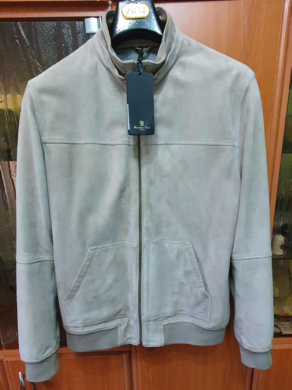 Massimo Dutti, mărimea L-XL, piele naturală, nouă
