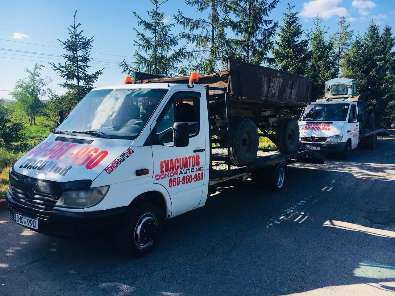 Tractare auto - evacuator auto - moldova 24/24