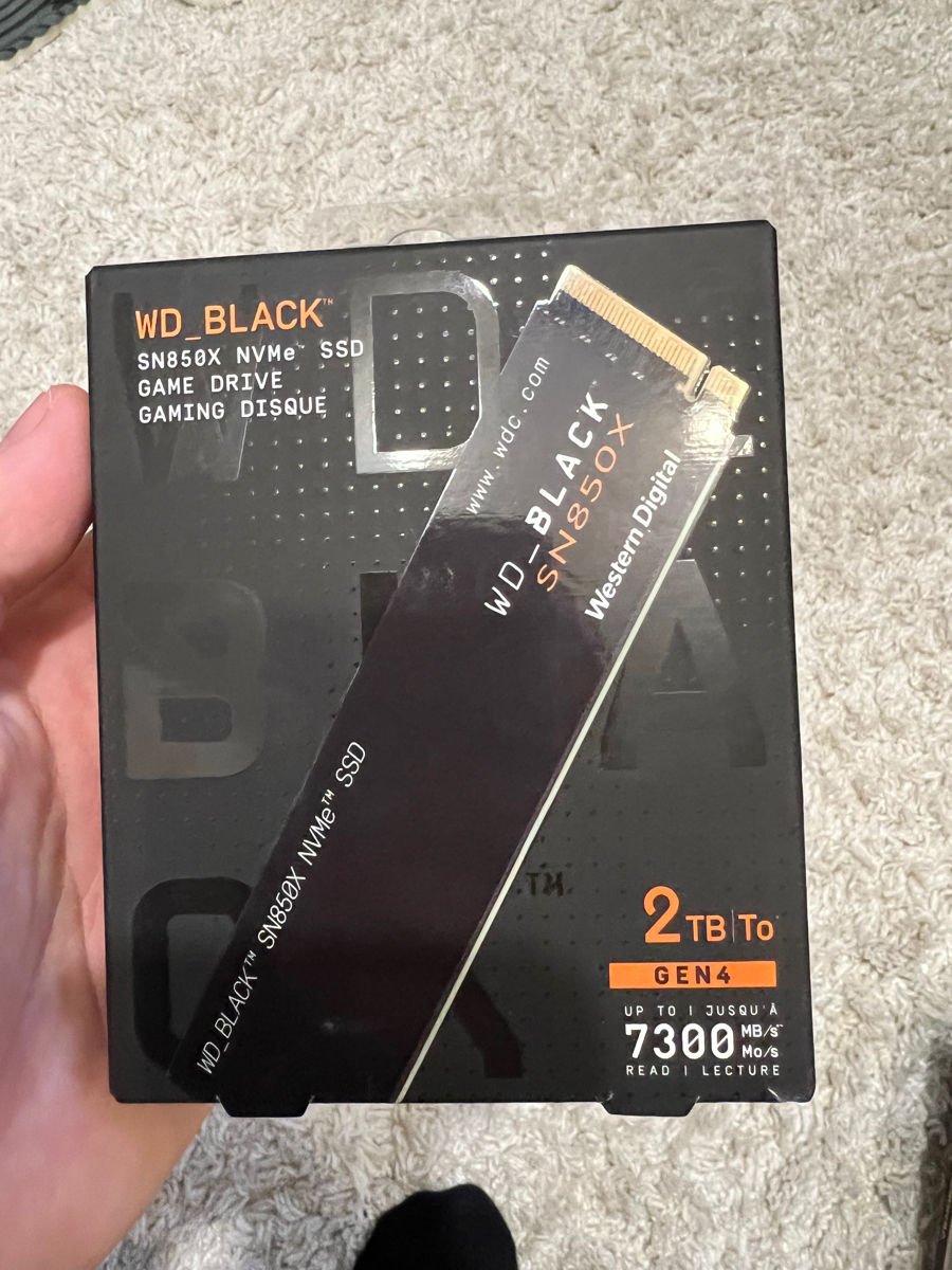 Ssd sn850x 2T