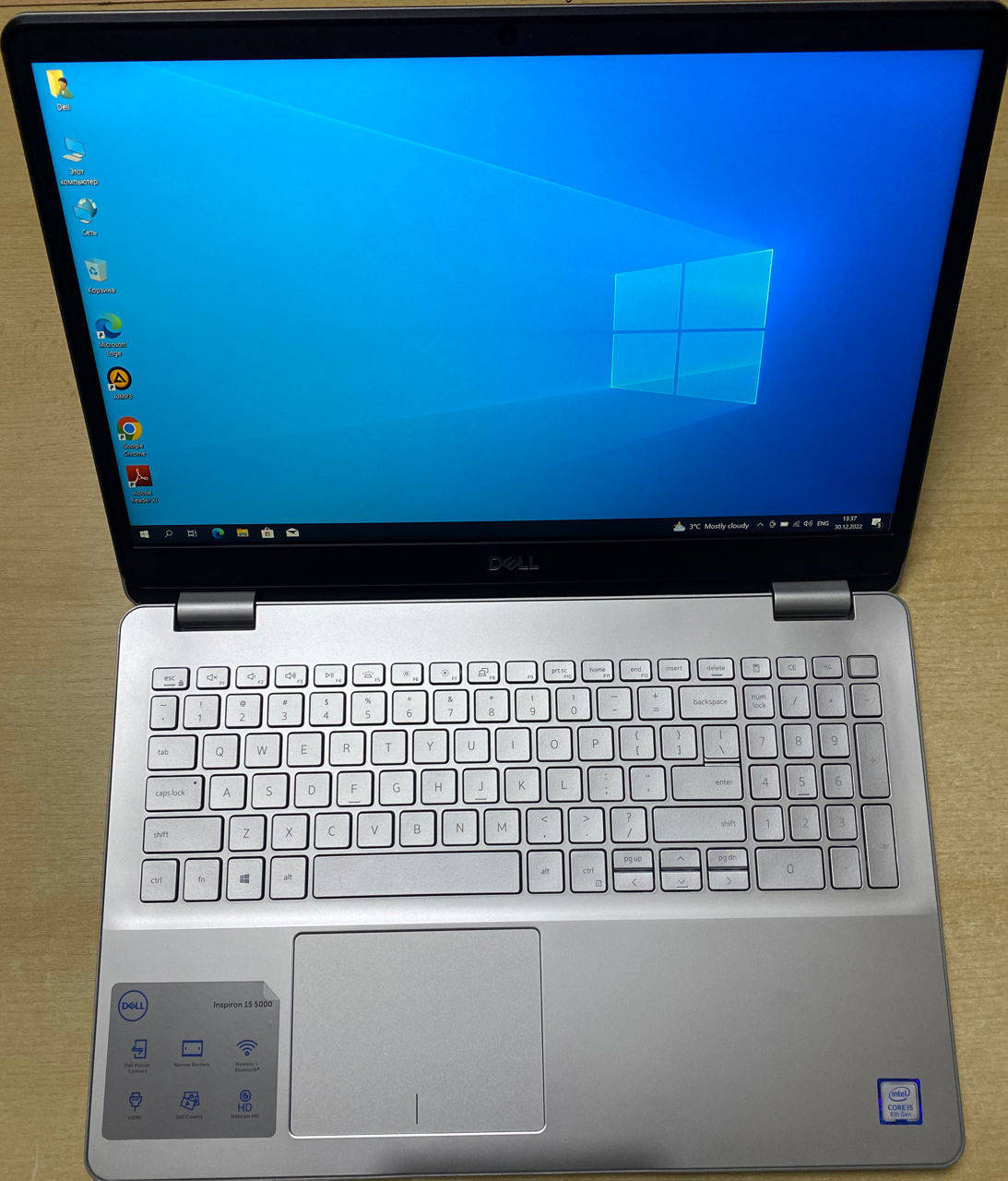 Ca NOU Dell Inspiron 15 Display 15.6" IPS FullHD ,Intel Core i5-8th Gen ...