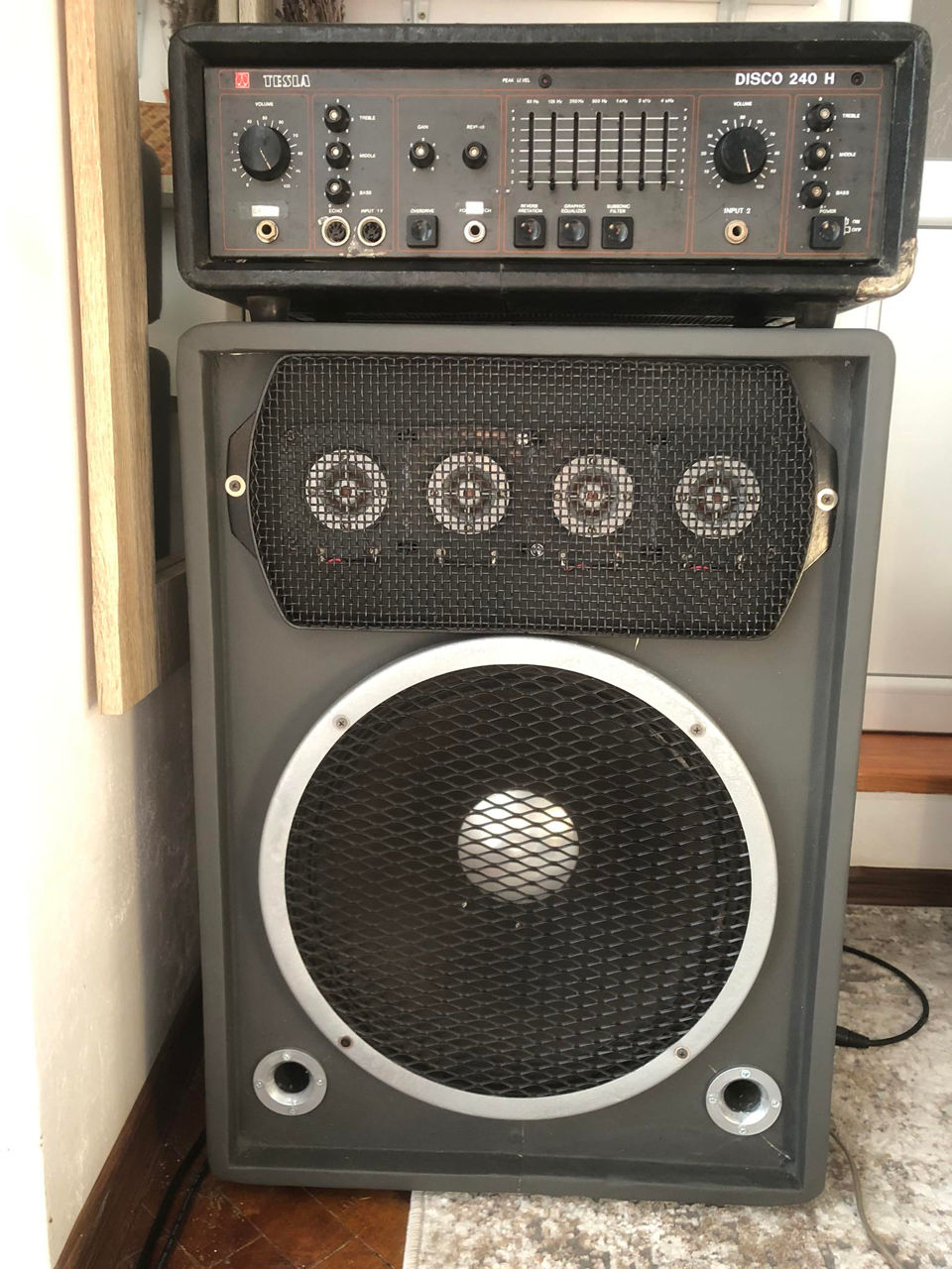Boxa pasiva cu amplifficator/tesla/