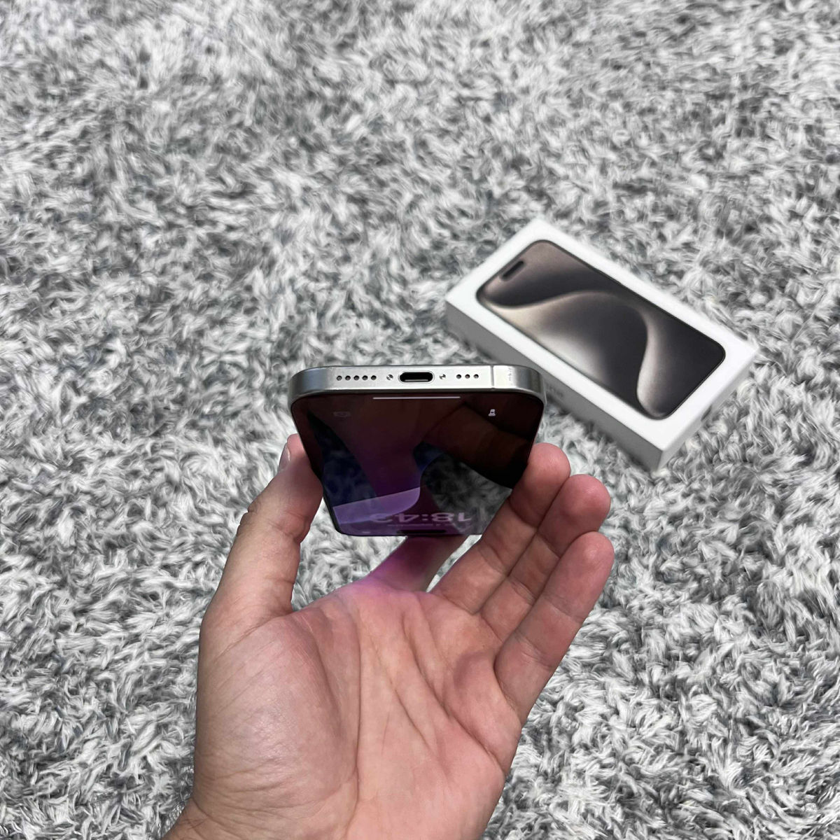 iPhone 15 Pro 128GB Natural Titanium