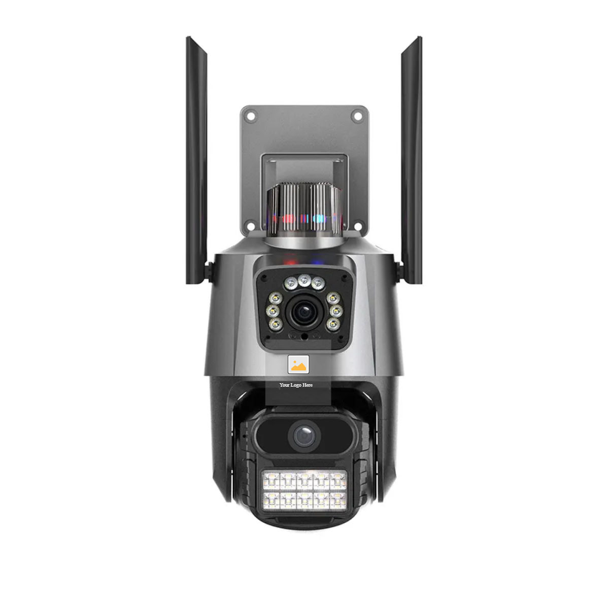 6MP Camera IP Icsee WiFi 2in1 sura cu alarma si signalizatie