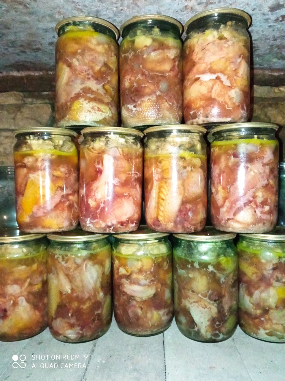 Тушонка из молодой домашней курицы