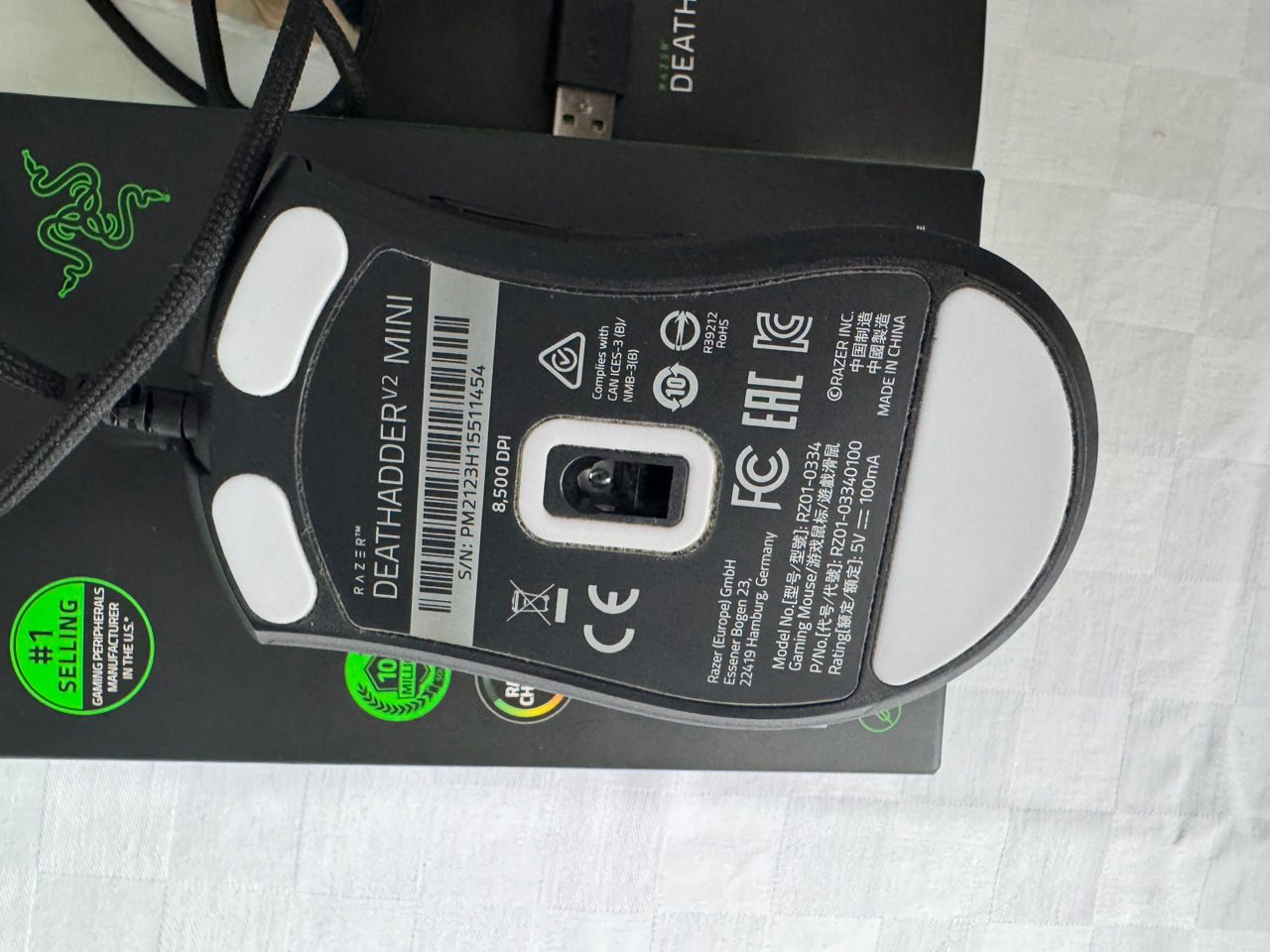 Мышь Razer DeathAdder V2 Mini (Новая)