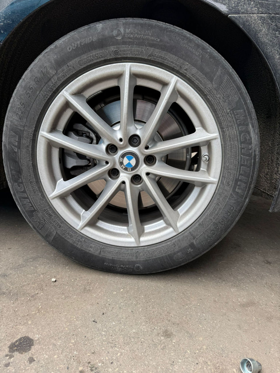 BMW R17 Jante + Anvelope Michelin