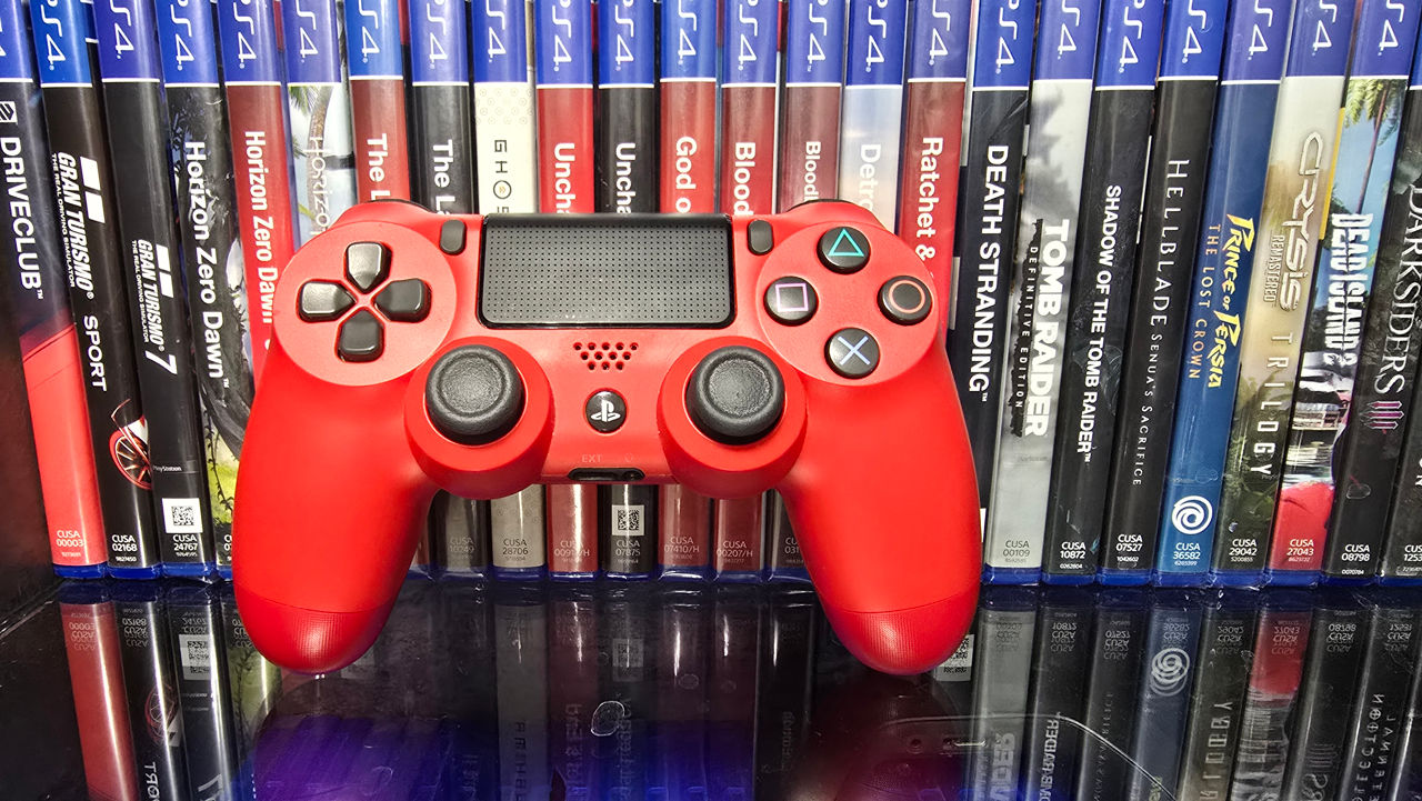 Gamepad Dualshock 4 V.2 RED