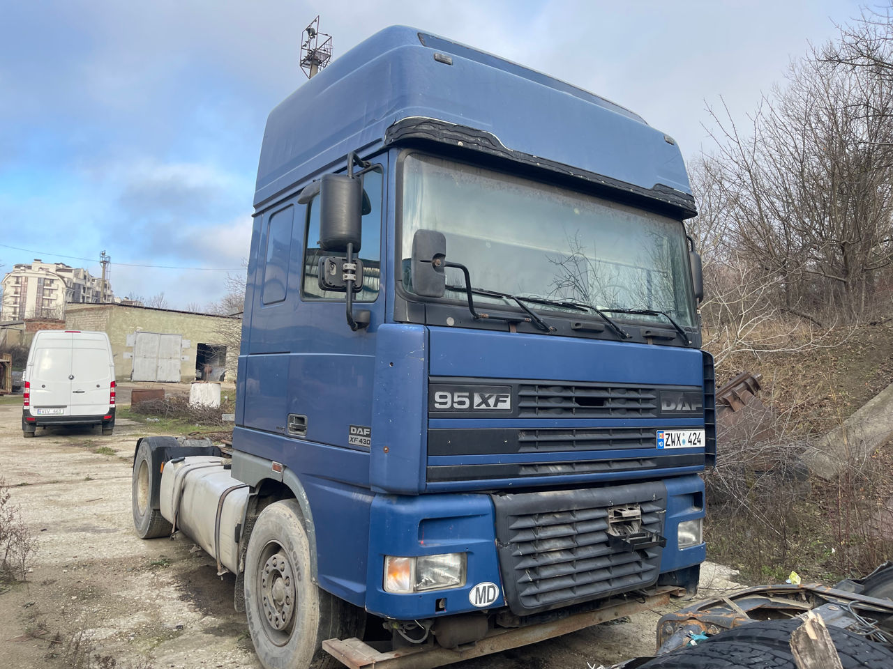 Daf XF 95 430 2002 г. с пробегом 1 км, Дизель, 2500