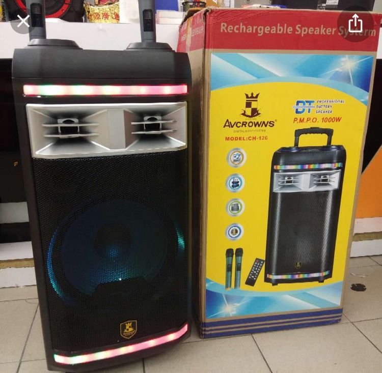 Boxa Super, Mega, Extra, Boxa cu Acumulator ,2 Microfoane,Bluetooth ...