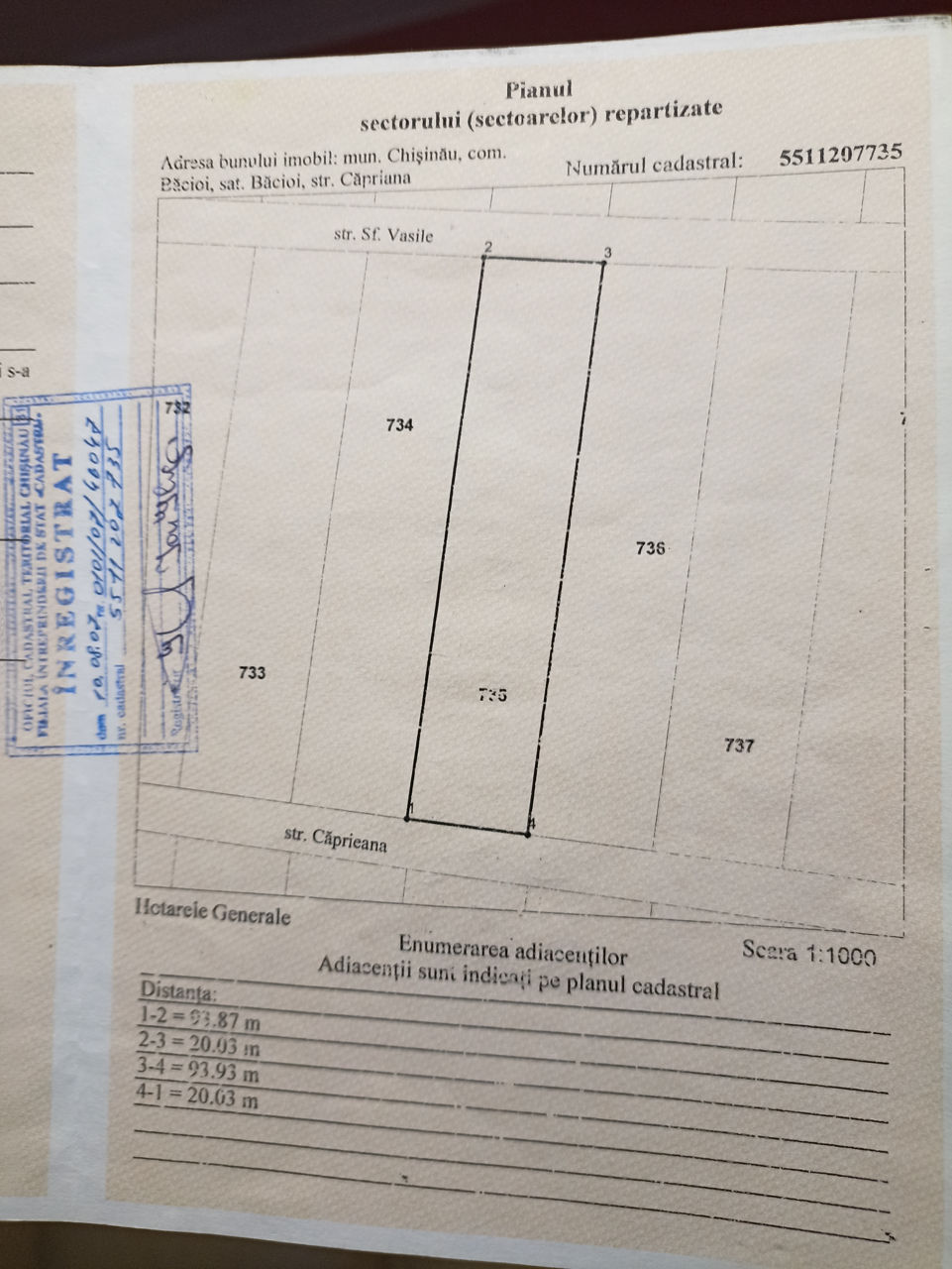 Teren pentru constructie