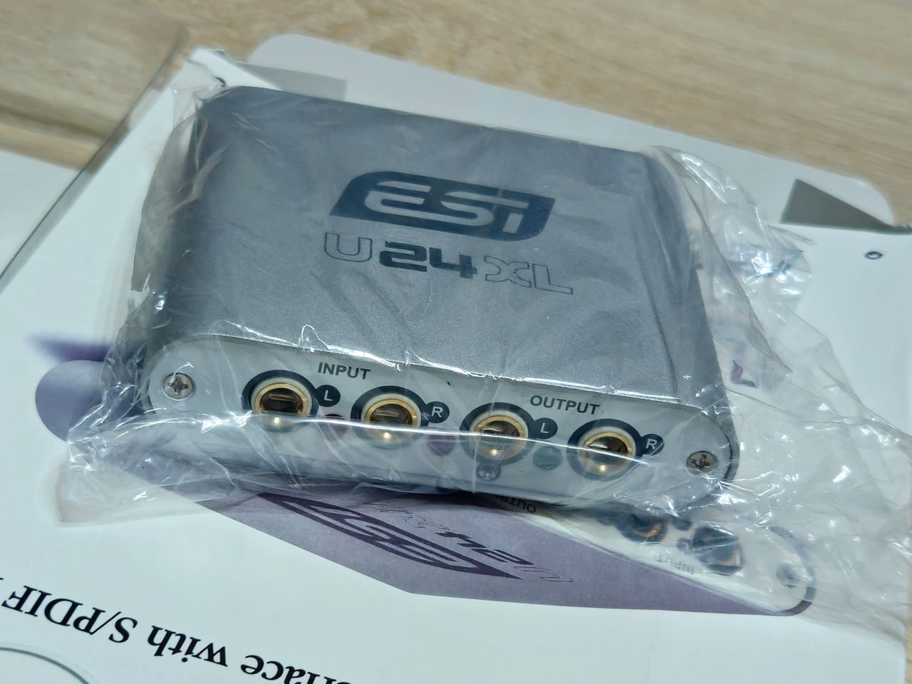 Esi U24 XL - cartela de sunet USB pentru Pc / Notebook.