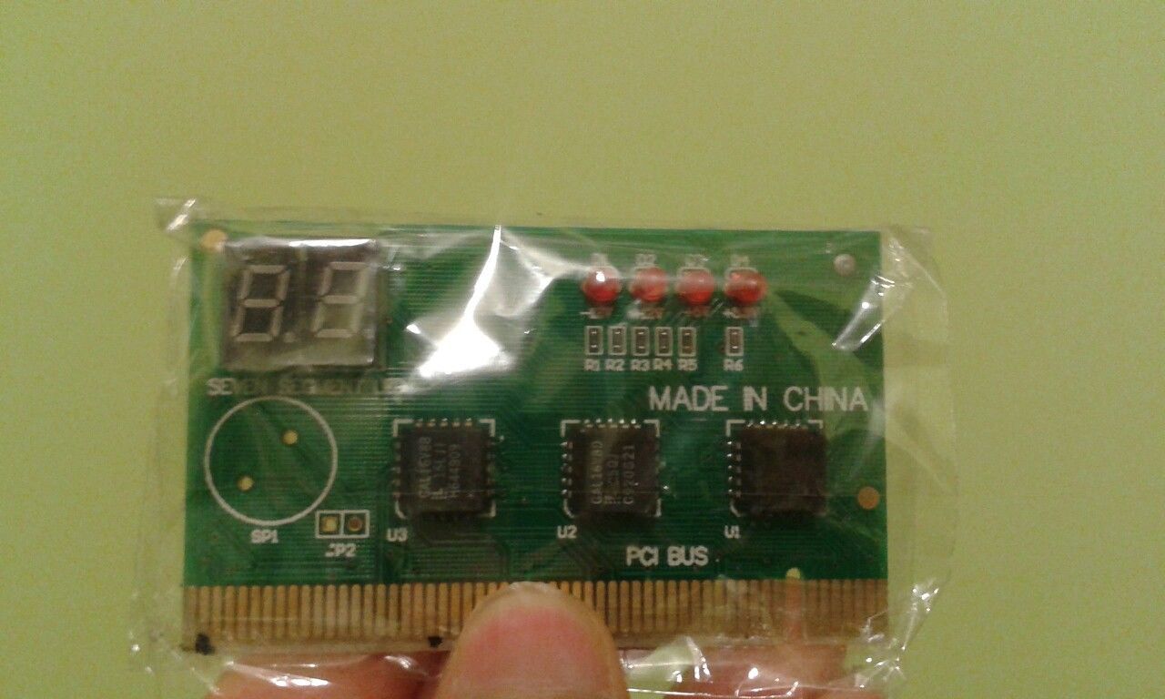 PCI Post card LED 7 segment