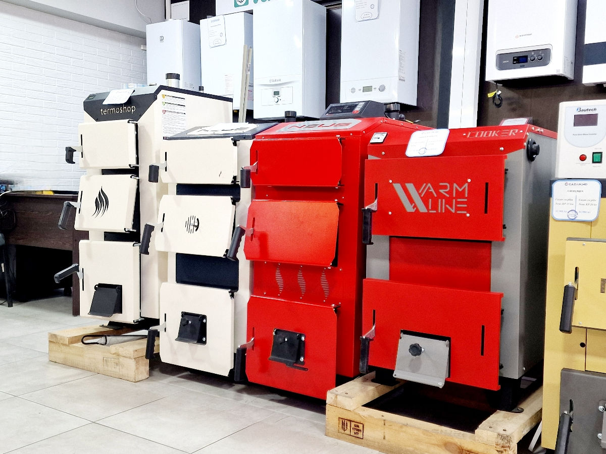 Cazan pe combustibil solid