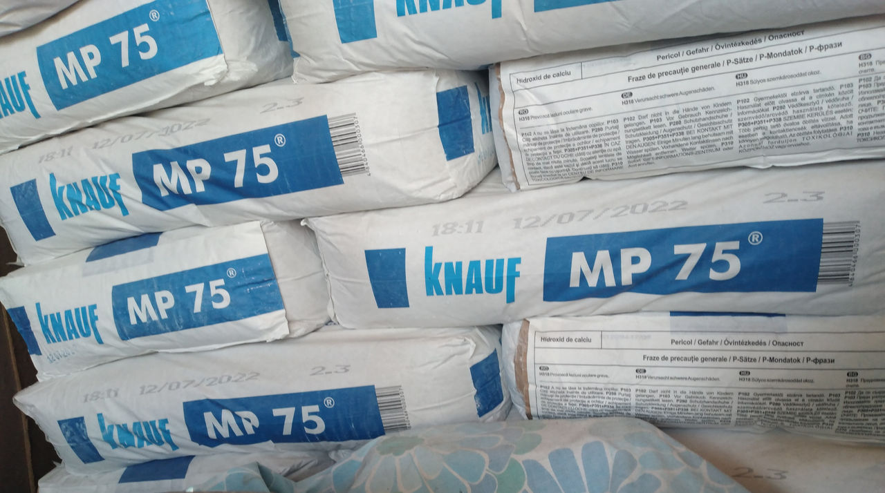 Knauf Mp 75 ; Rotband ; Stuckgips ; Bau Und fliesenkleber ; Flexkleber Extra calitate