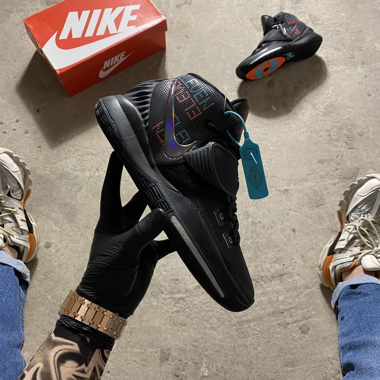 Nike Kyrie 6 Shot Clock Black