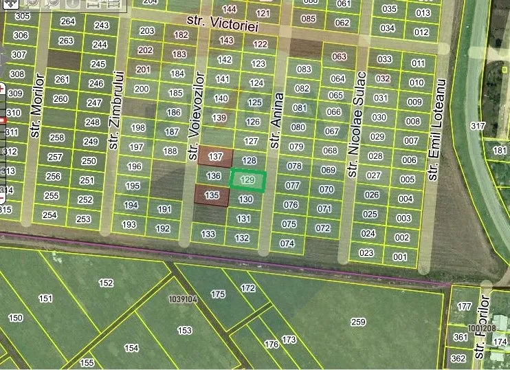 Oportunitate Excelenta în Anenii Noi, lot de constructie-7 Ari