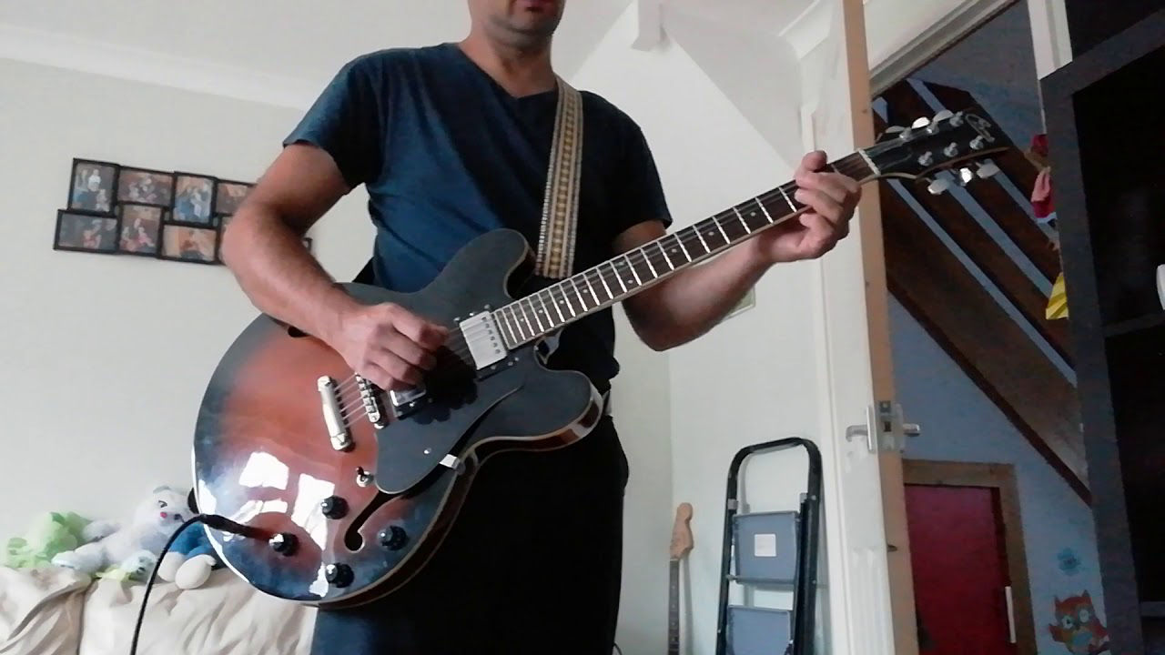 Ibanez GSA, Cane-Samick ES-335. 1980s Vintage Guitar. Jazz guitar blues ...