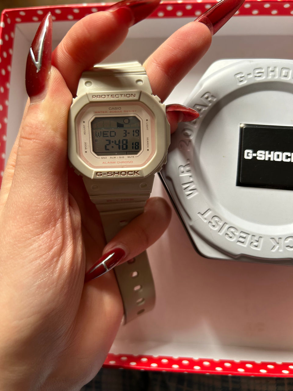 часы casio collab g-shoсk