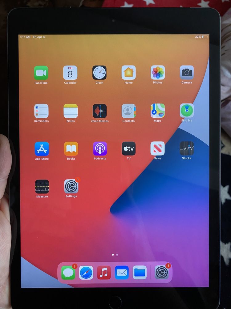 iPad 7 gen 32gb implecabil.