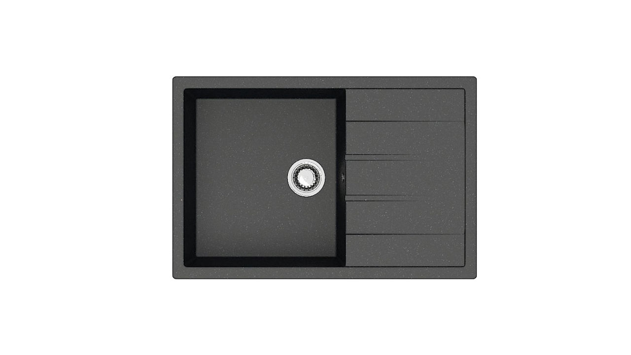 Кухонная мойка 645x505x218 мм. MARRBAXX матовая из литьевого мрамора ...