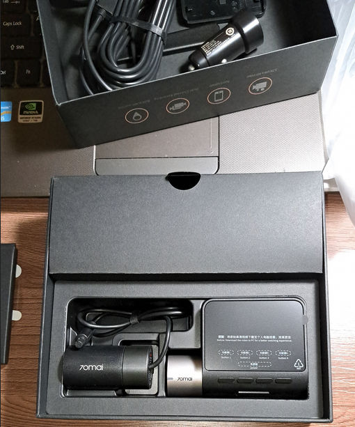 Xiaomi 70mai Dash Cam Pro Plus A500S-1 + заднея камера + парковочный кабель
